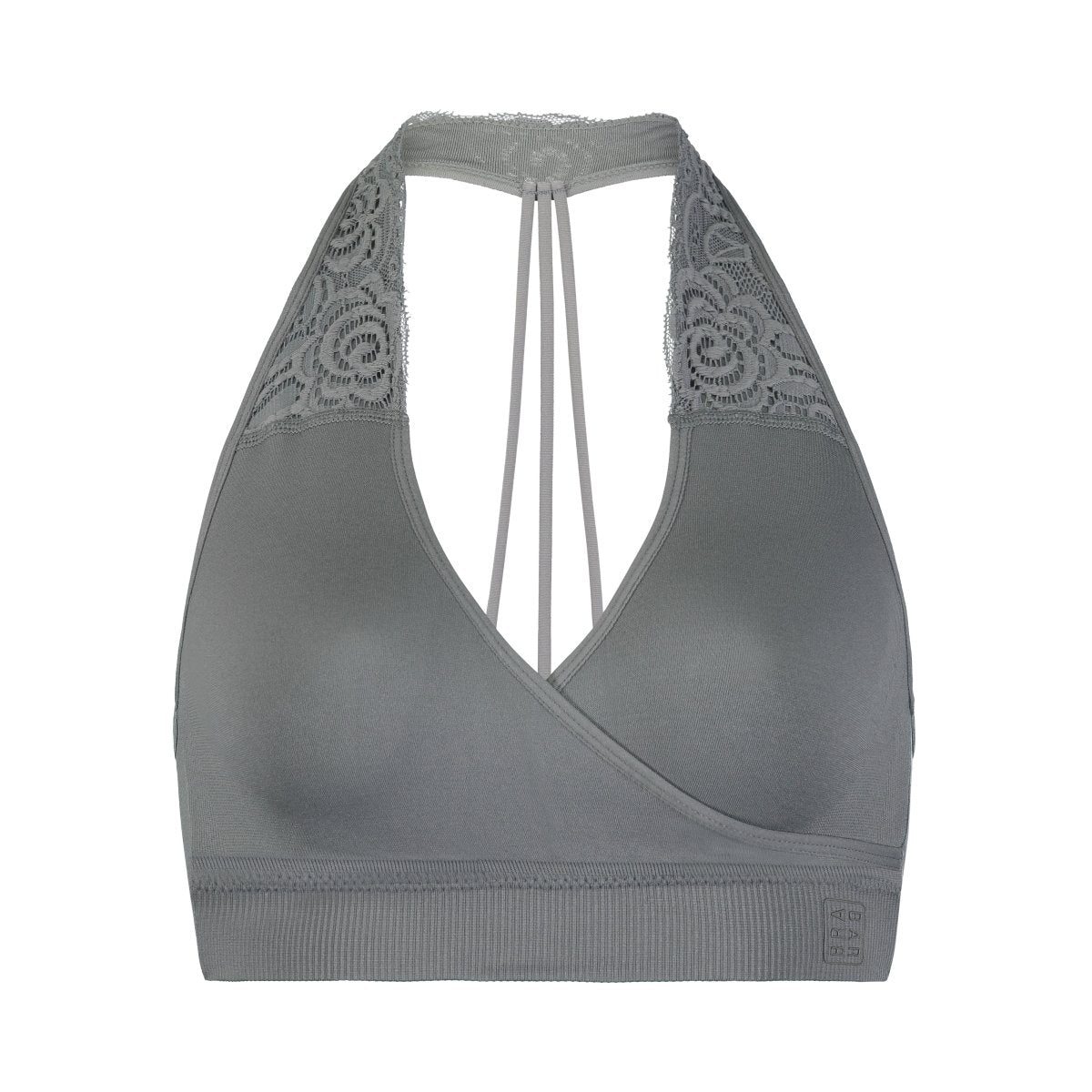HUG LACE HALTER BRALETTE | LACE HALTER SPORTS BRA | BRABAR